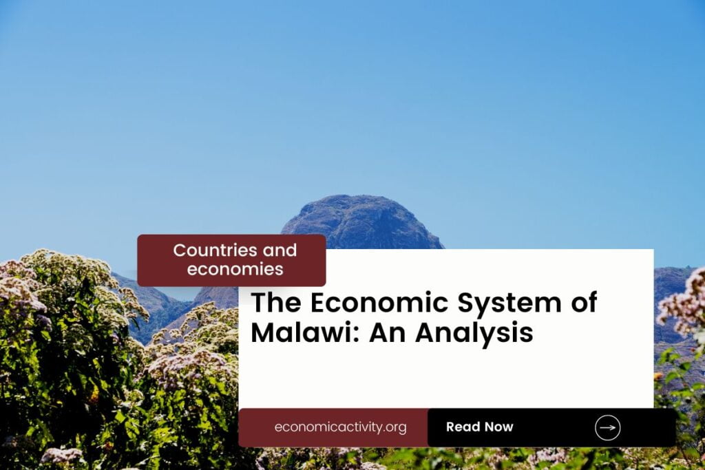 The Economic System of Malawi: An Analysis - Economic Activity